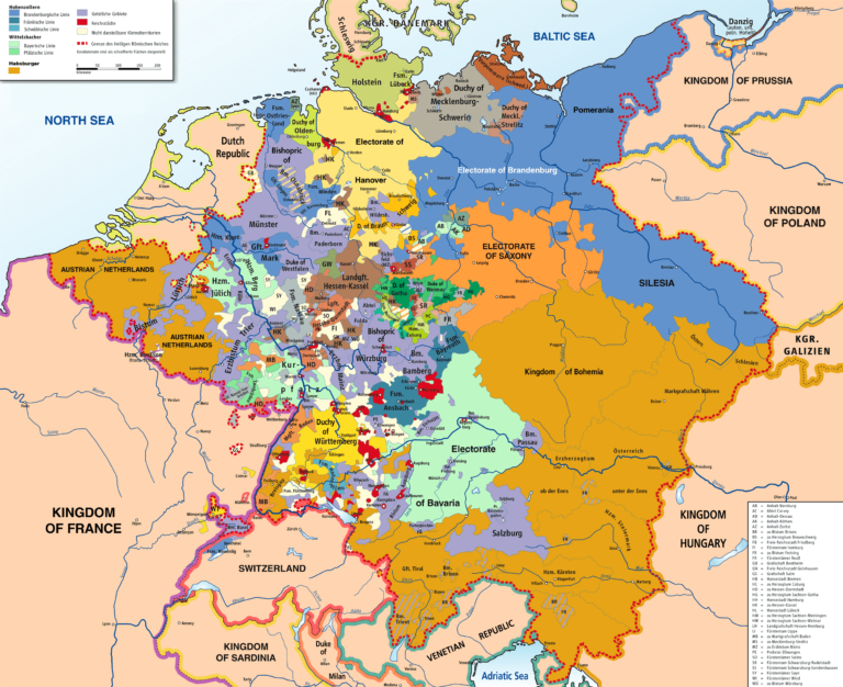Maps of the Holy Roman Empire | Grey History
